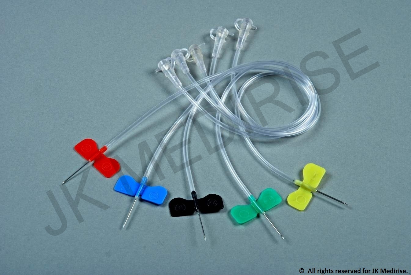 scalp vein sets,butterfly needle,winged infusion set 21g x 3/4",30cm